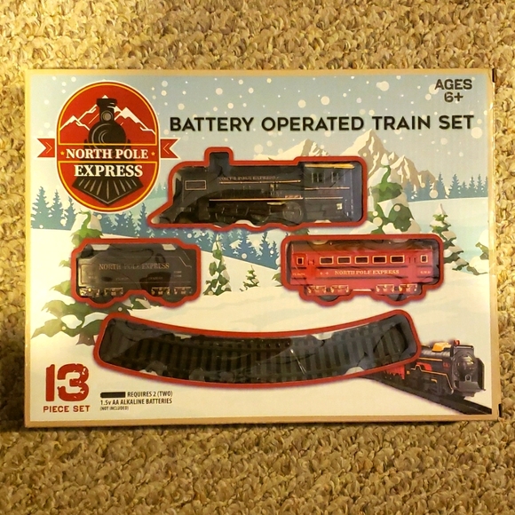 Toys | The North Pole Express Battery Operated Train Set | Poshmark